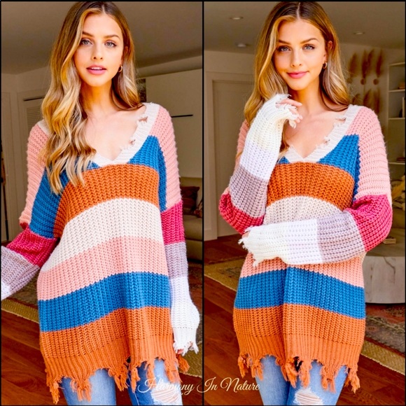 Private Label | Sweaters | B8stunninglonger Frayededge Sweater Ingr8 ...
